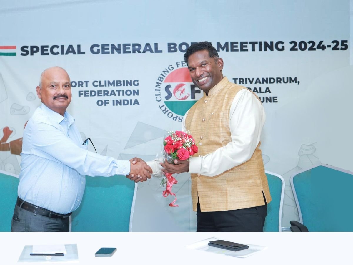 Dr. Rajmohan Pillai elected as new president of Sport Climbing ...